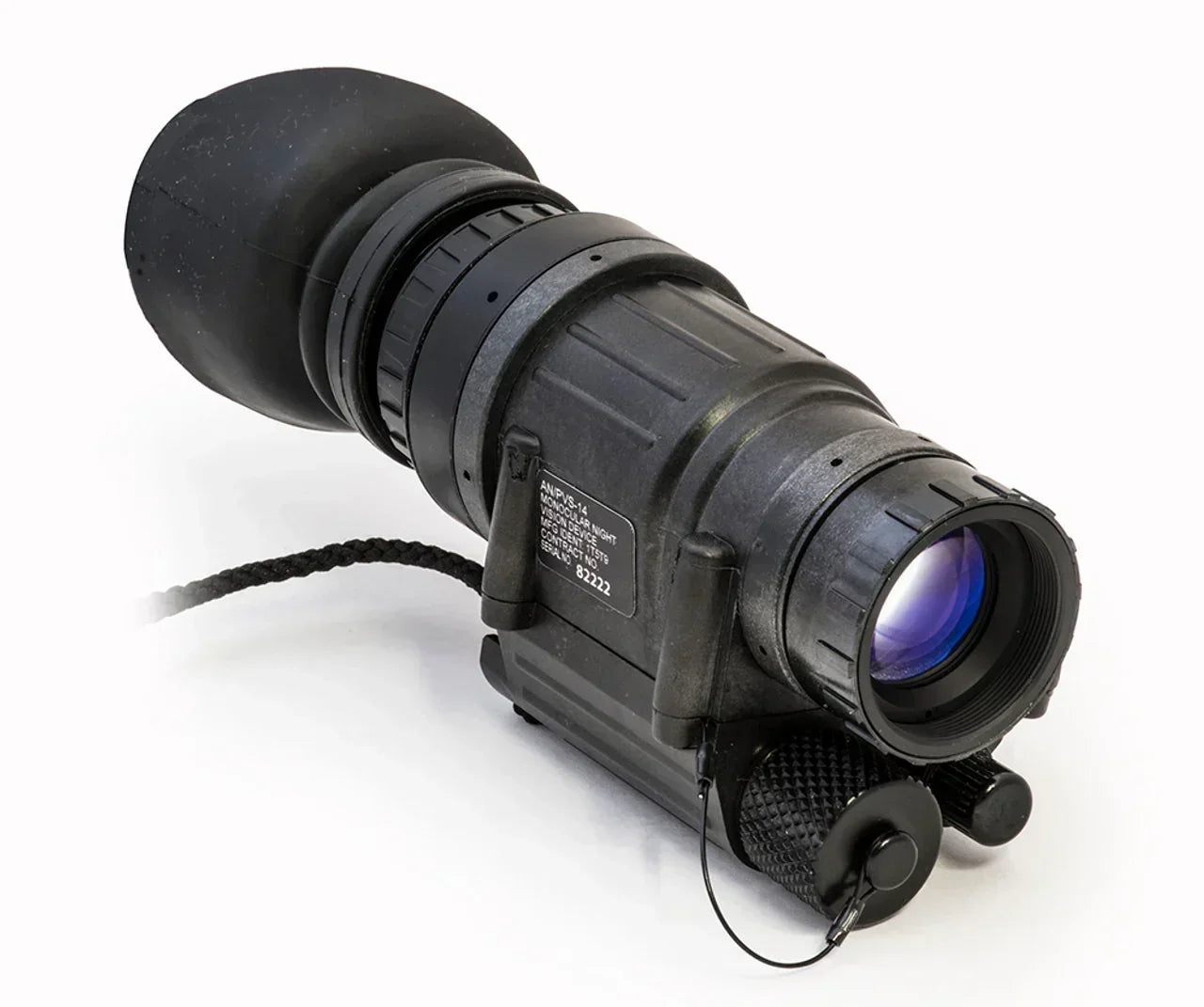 AN/PVS-14 Gen 3 Night Vision Monocular White Phosphor Elbit FOM 1800 m ...